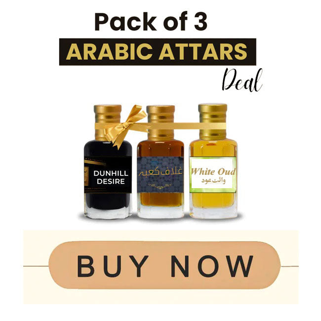 3 Pack Of Arabian Attar – J. Perfume Studio